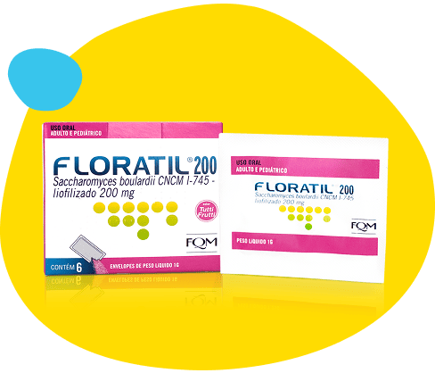 Floratil 200mg em Pó com 6 Sachês – Saúde Intestinal
