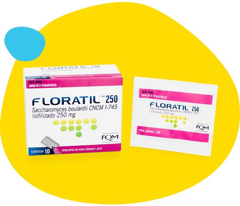 Floratil 250mg em Pó com 10 Sachês – Probiótico Potente